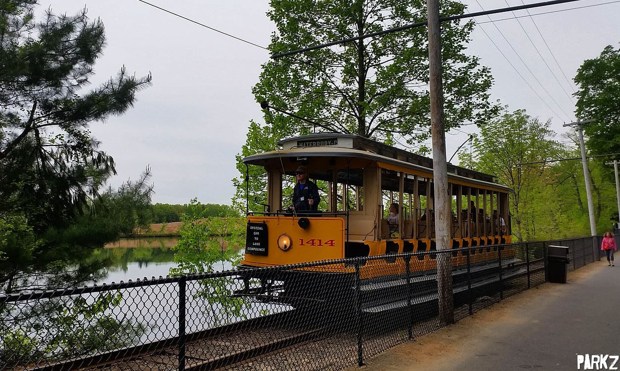 Trolley | Transport Ride at Lake Compounce | Parkz - Theme Parks